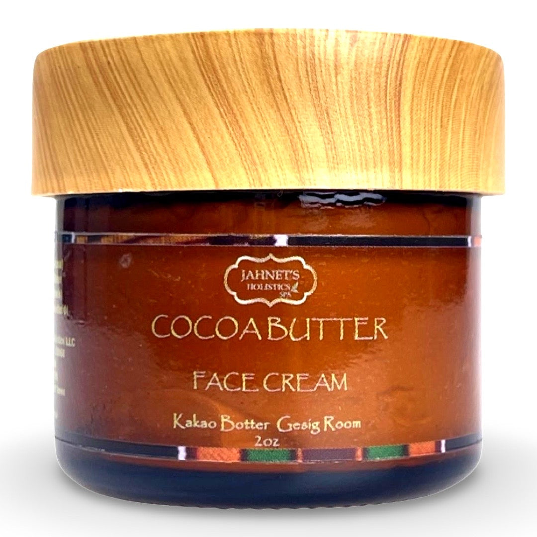 COCOA BUTTER FACE CREAM – Jahnet's Holistics
